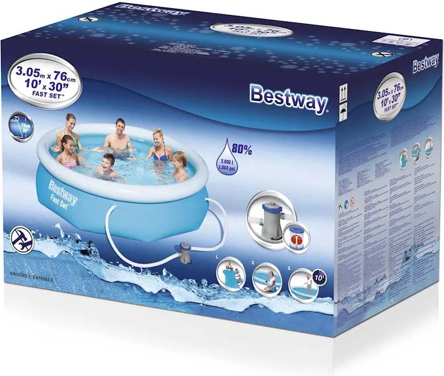 Bestway Bazénový set Fast Set 305 x 76 cm 57270