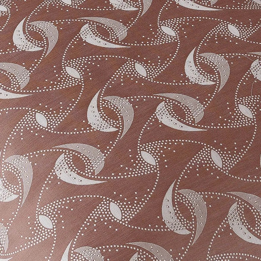 Povlečení Veba DIAMANT Vánek hnědá Velikost: 140x200 cm + 70x90 cm