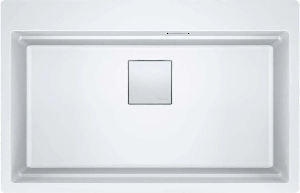 Franke Kubus 2 Pro - Fragranitový dřez KNG PRO 610-73, bílá-led 114.0751.863