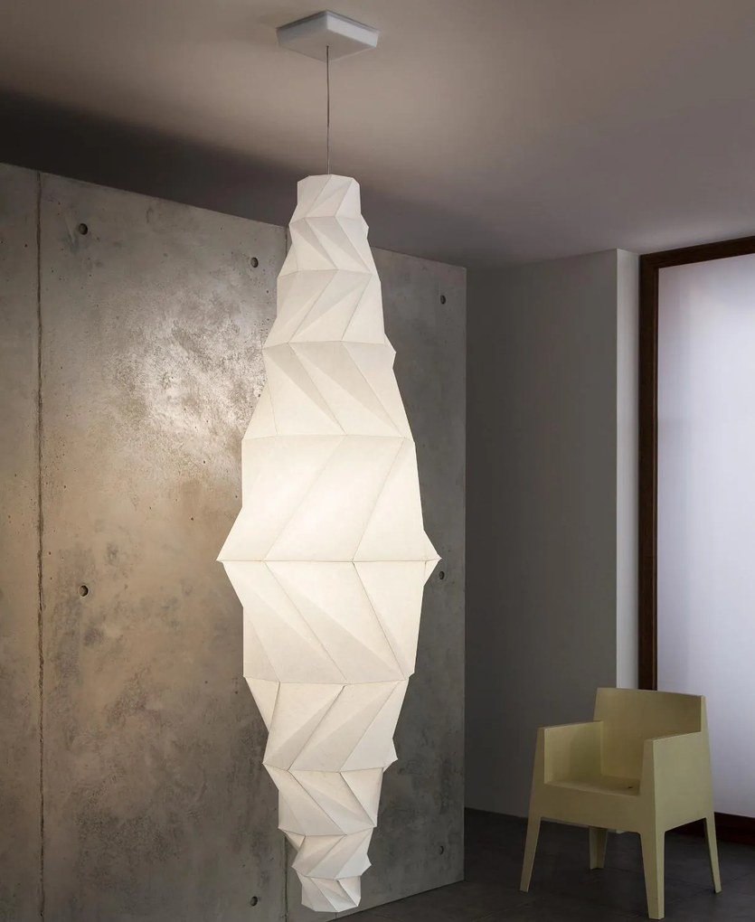 Artemide Minomushi, závěsné designové svítidlo řady IN-EI, 33,5W LED, výška 195cm