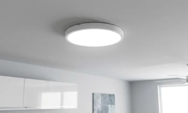 Brilagi - LED Koupel. strop. sv. se senz. ZENNA LED/24W/230V pr. 35 cm IP44 bílá