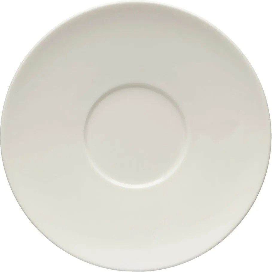 Bílý porcelánový podšálek Like by Villeroy & Boch Group White, 16 cm