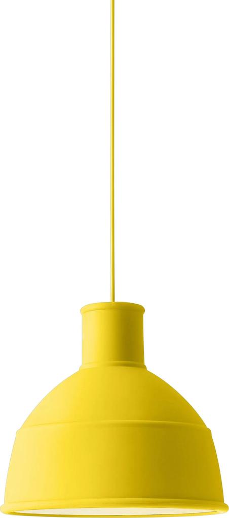 Závěsná lampa Unfold žlutá