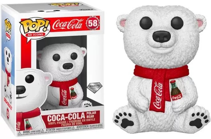 Funko pop! coca-cola polar bear diamond 58