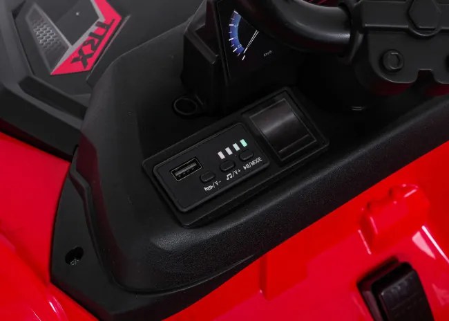 Elektrická čtyřkolka Quad Sport TX 4×4 červená