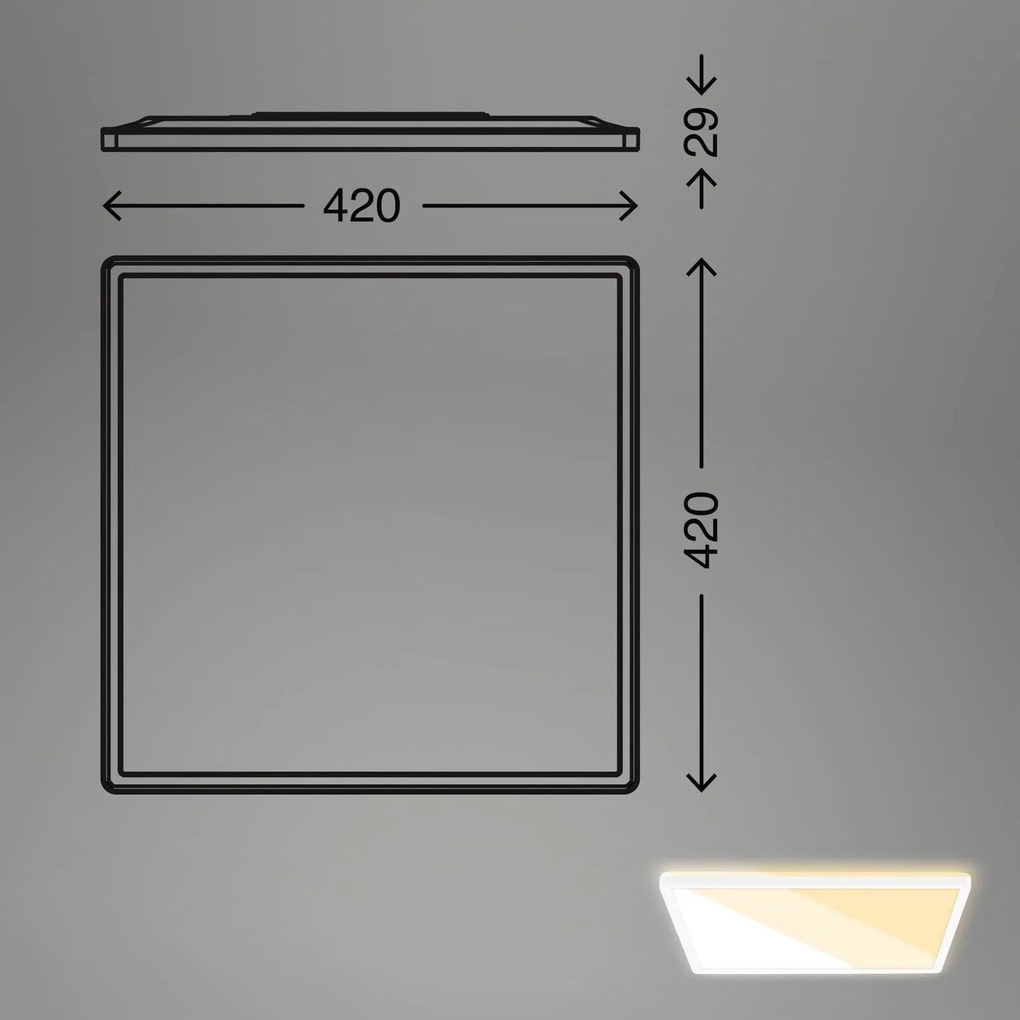 LED panel 7558 Nastavitelná barva světla 42 x 42 cm