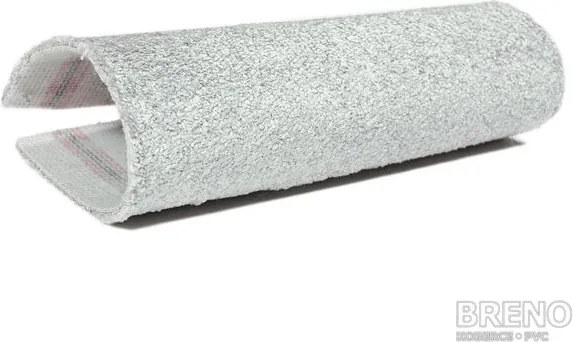 Breno Metrážový koberec COSY 95 stříbrný, šíře 500 cm, Stříbrná