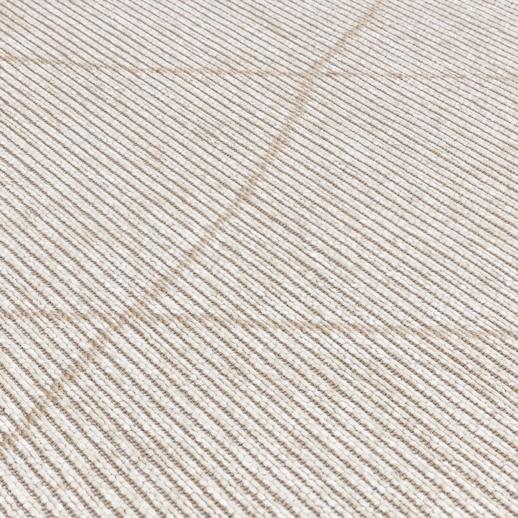 Tribeca Design Kusový koberec Fugali Cream Rozměry: 120x170 cm