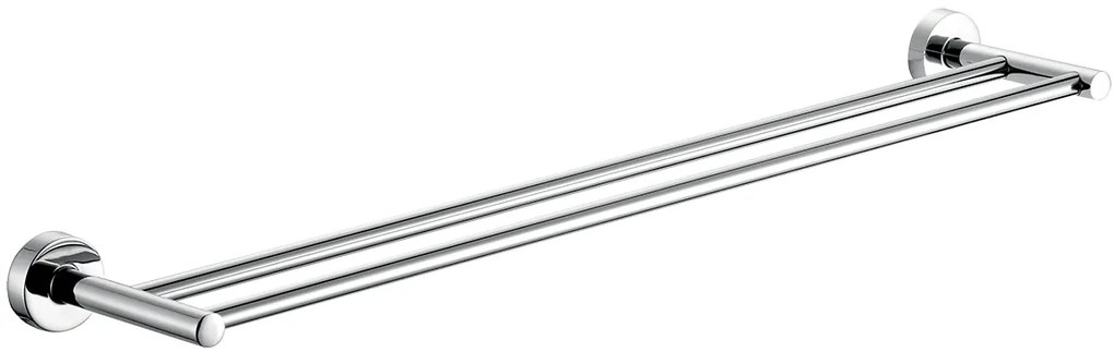 Novaservis - Dvojitý držák ručníků 500 mm Mephisto chrom, 6825,0