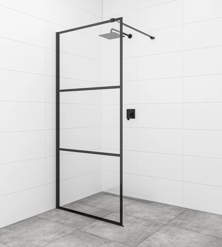 Sprchová zástěna Walk-In 140 cm SAT Walk-in SATBWI140CPPRC