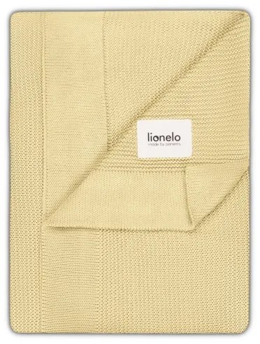 Lionelo - Bambusová deka BAMBOO BLANKET 75x100 cm Yellow Lemon
