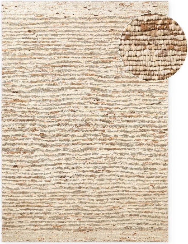 Béžový ručně tkaný vlněný koberec 120x170 cm Bexley Woolwich – Ted Baker