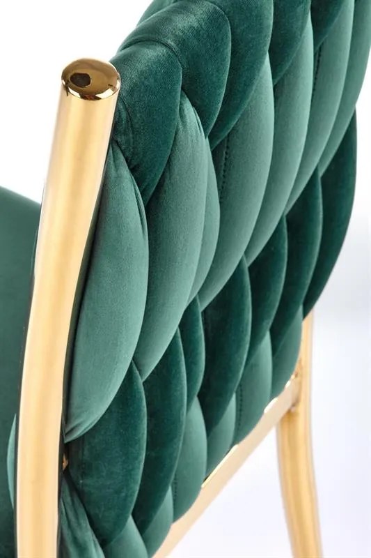 HALMAR K436 židle tmavě zelená