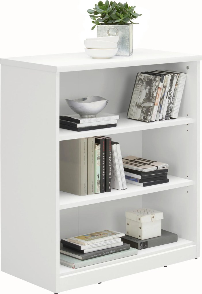 XXXLutz REGÁL, bílá, 72/84/36 cm Xora - Knihovny - 000017003022