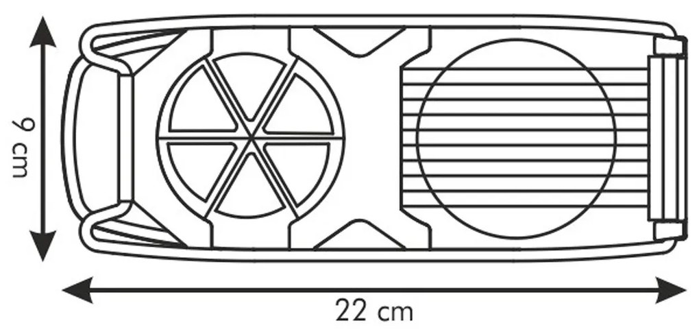 TESCOMA Kráječ na vejce multifunkční PRESTO