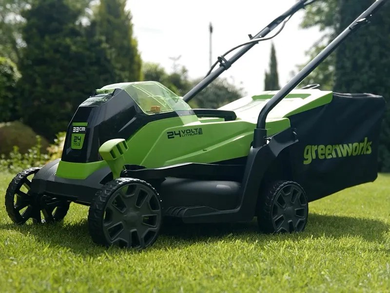 AKU Rotační sekačka Greenworks GD24LM33 24V