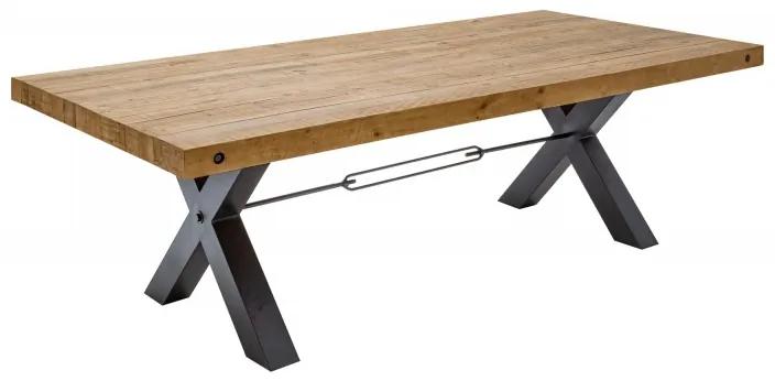 Noble Home Přírodní piniový stůl Thor 240 cm