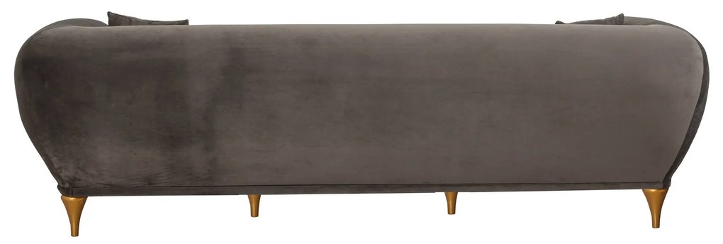 Hanah Home Třímístná pohovka MEBLON antracit 867UNQ1549