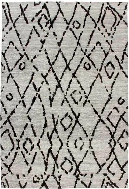 XXXLutz BĚHOUN, 80/150 cm, šedá, černá Kayoom - Online Only koberce & rohožky - 005937176502