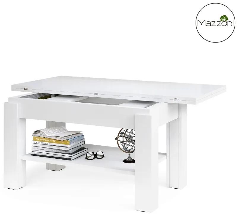 Jídelní/konferenční stůl BRAWO 65x130 barva bílá