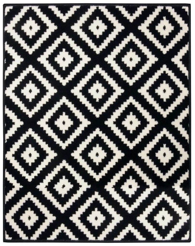 Hanse Home Collection koberce Kusový koberec Hamla 105477 Black Cream - 200x290 cm