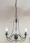 OR LU 1531/3 Závěsné svítidlo 13E14 antik, průměr 50cm, výška 50cm - ORION