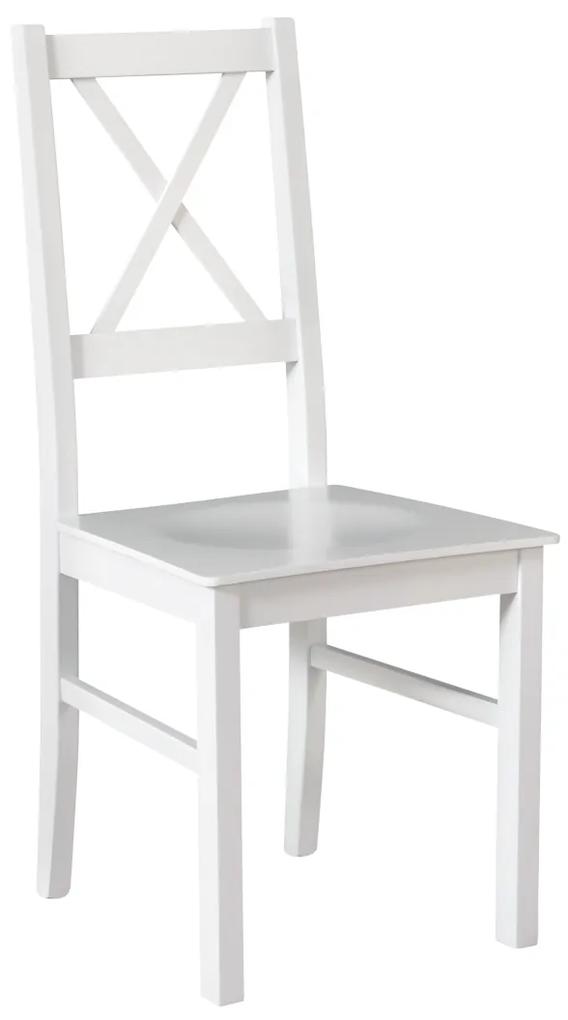 Jídelní židle Nilo X D Bílá akryl, Bílá akryl