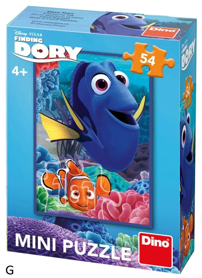 Dino Mini puzzle Disney pohádky 1 ks