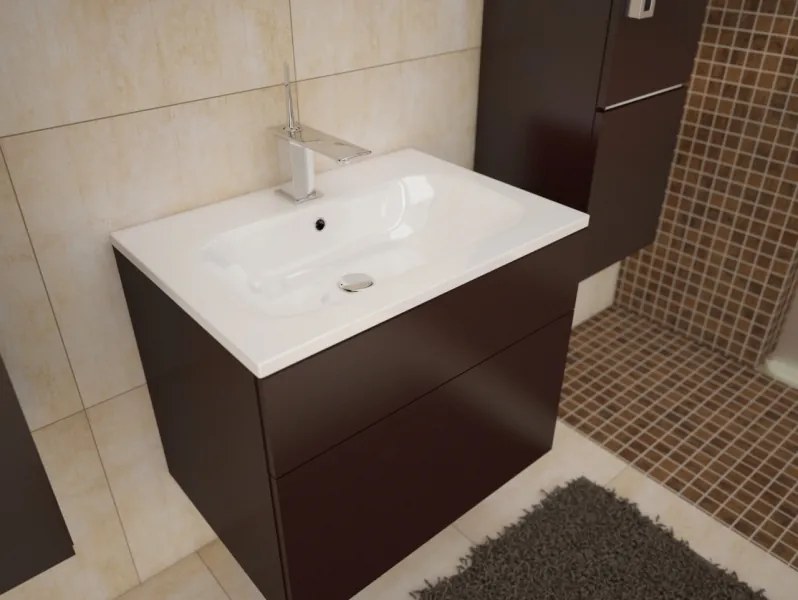 Stolarz koupelnový set PORTO wenge + doprava zdarma LED osvětlení ANO