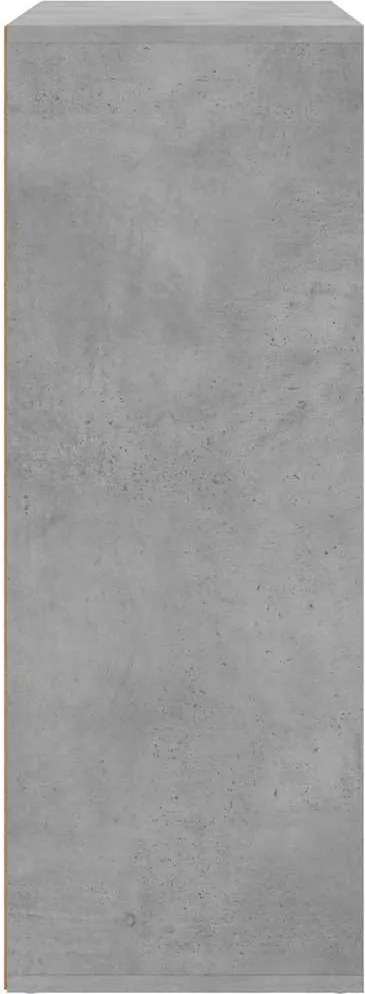 Příborníky 2 ks betonově šedé 60 x 31 x 84 cm kompozitní dřevo 3276570