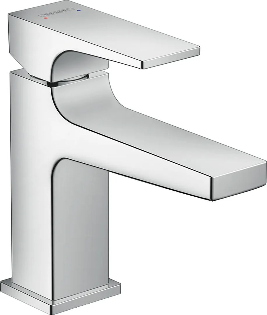 Hansgrohe Metropol, umyvadlová baterie 100 s výpustí Push-Open, chromová, 32500000