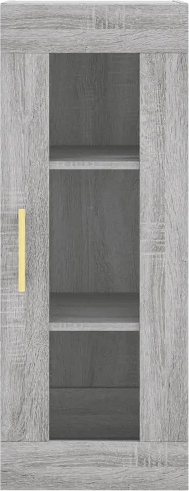 Skříň highboard šedá sonoma 34,5 x 34 x 180 cm kompozitní dřevo 3199359