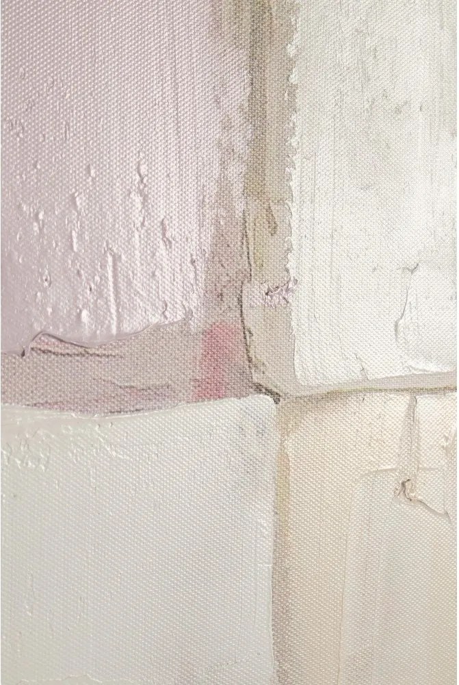 Tištěný/s ručně malovanými prvky obraz s rámem/na plátně 80x120 cm Meldert – Yes Everyday
