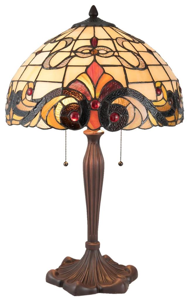 Stolní lampa Tiffany Analía