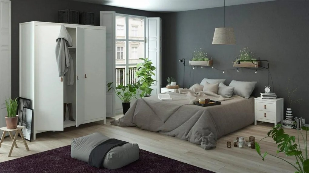 Komoda TWO REE 82 cm bílá
