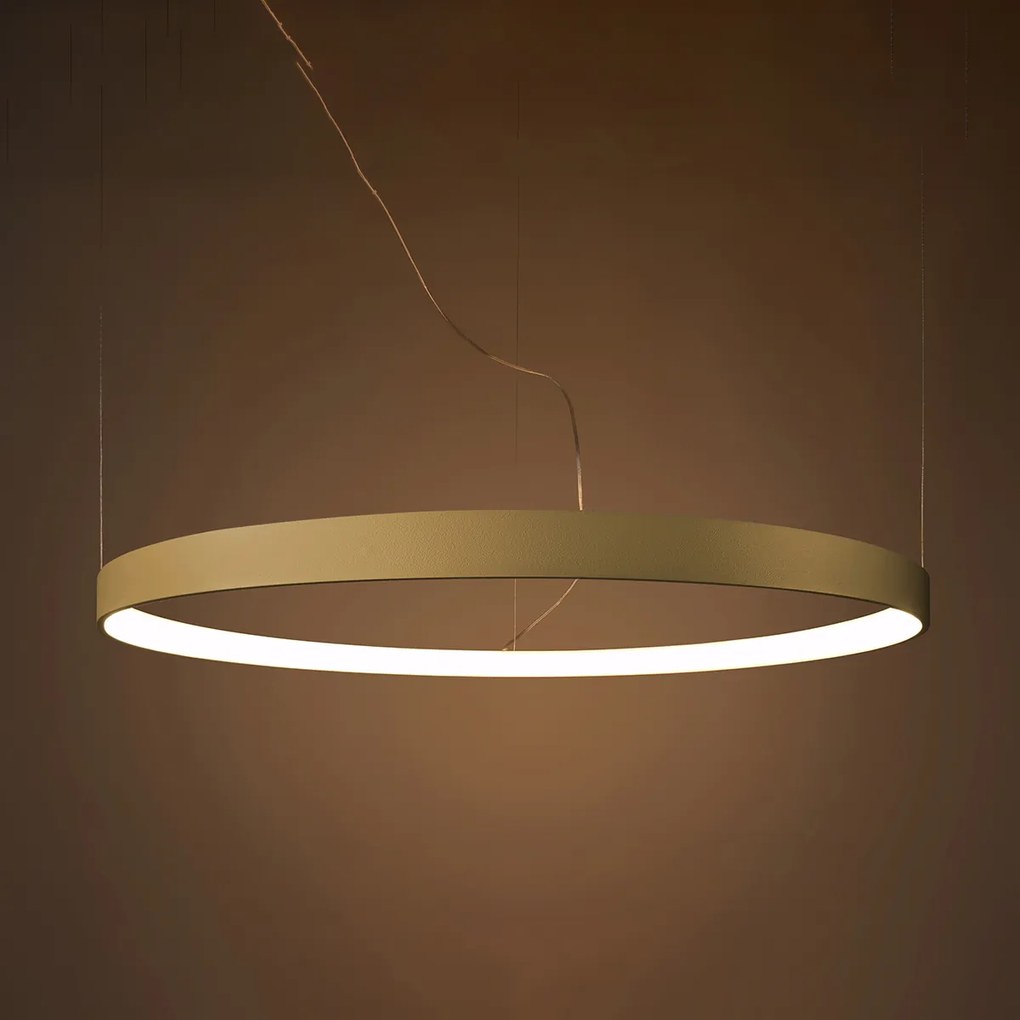 Závěsné LED svítidlo Rio 110, 1x LED 70w, 3000k, g