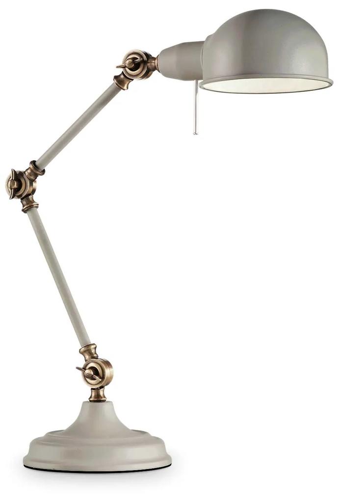 Stolní lampa Ideal Lux Truman tl1 Barva: Šedá