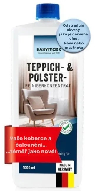 Cleanmaxx 01068 Šampon na koberce pro strojové čištění EasyMaxx 1000 ml
