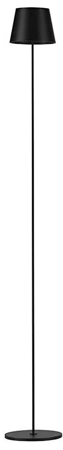 LED Stmívatelná nabíjecí stojací lampa 3v1 LED/4W/5V 4400 mAh 3000K IP54 černá