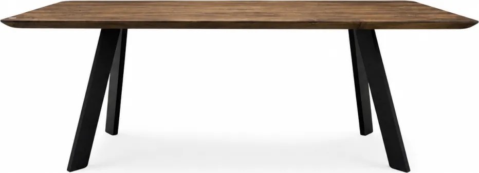 Vystavený jídelní stůl WALLIS 220 × 100 cm – Swiss dub