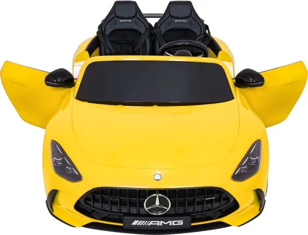 Elektrické autíčko Mercedes Benz GT63 AMG žluté