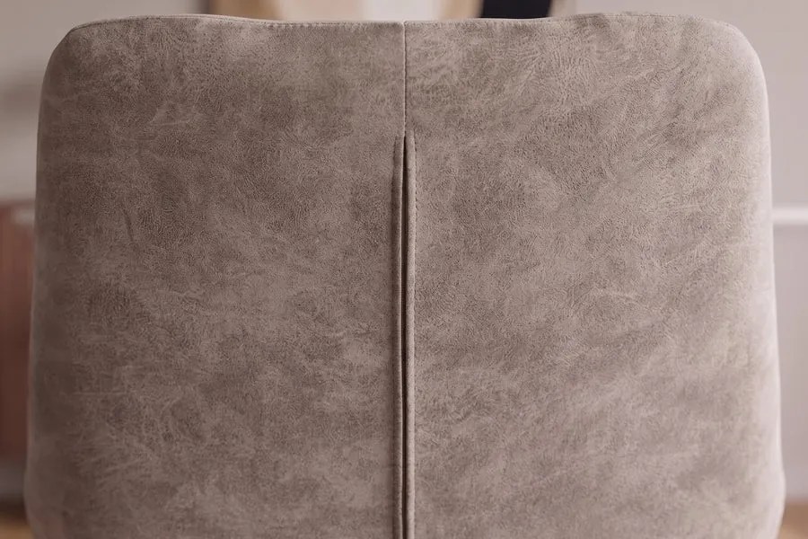 Designová židle Amiyah taupe / béžová