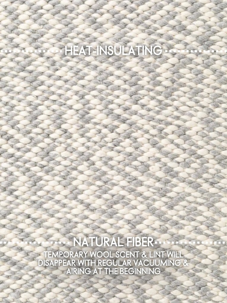 ELLE Decoration, Kusový koberec Lyon Beans 106317 Natural Cream Grey kruh z kolekce Elle, 200x200 (průměr) kruh, šedá, ložnice