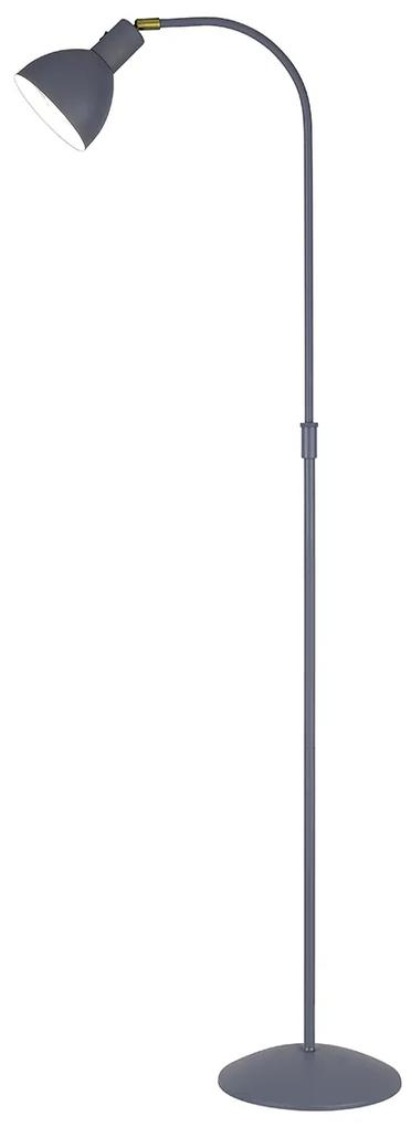 Halo Design 739929 stojací lampa Angora šedá, 110-150cm