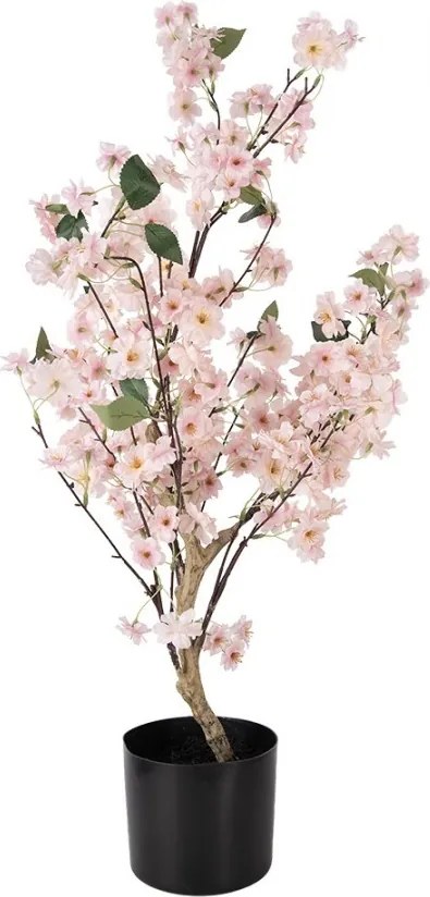 Dekorační stromek třešeň s růžovými květy Cherry Blossom - 30*30*90 cm