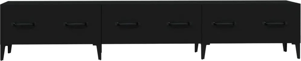 vidaXL TV skříňka 150 x 34,5 x 30 cm kompozitní dřevo [812646] Barva: Černá