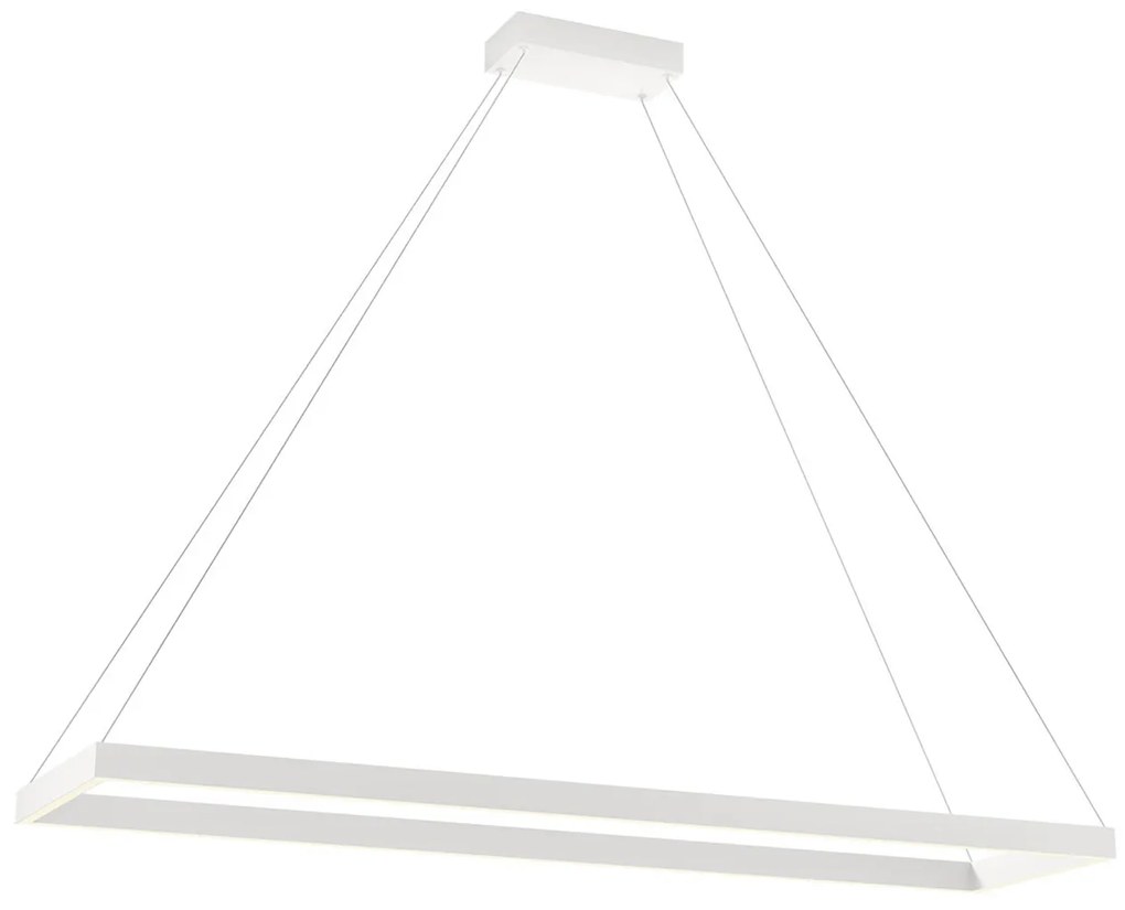 Redo 01-2923 závěsné LED svítidlo stmívatelné Febe pískově bílé, 50W, 3000K, 120cm