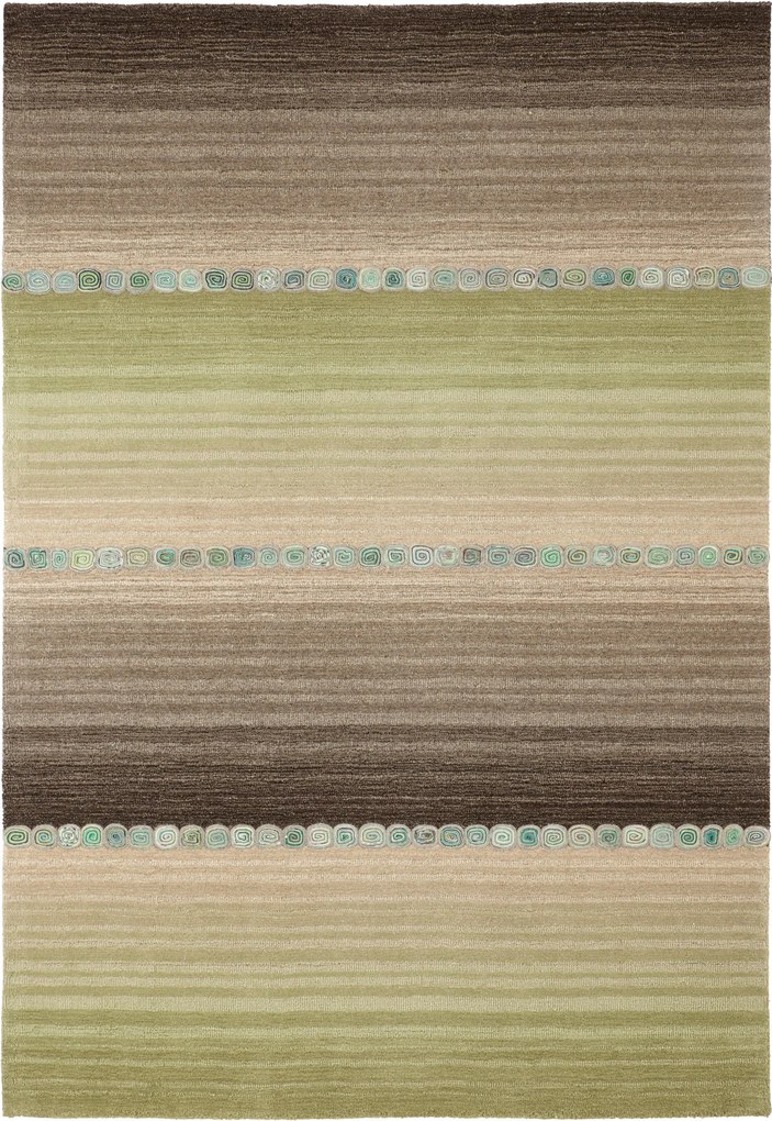 XXXLutz ORIENTÁLNÍ KOBEREC, 160/230 cm šedá, zelená Cazaris - Orientální koberce - 004345027364