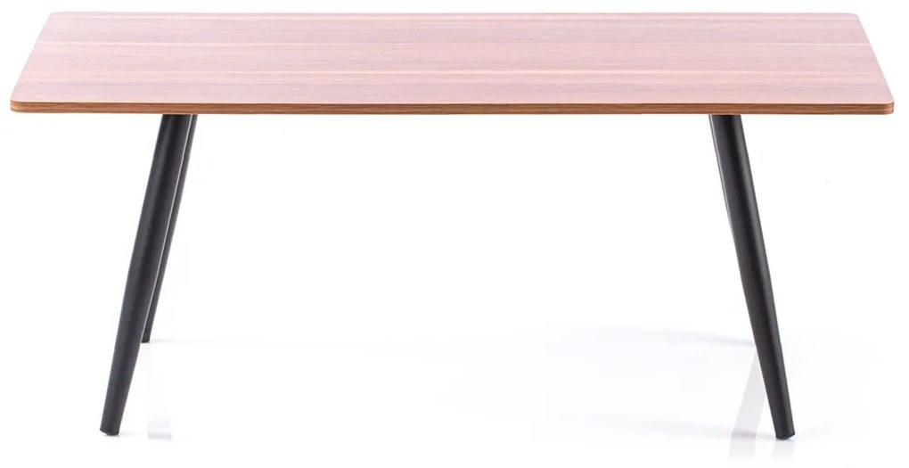 Konferenční stůl s deskou v dekoru ořech PYXE 110x55 cm