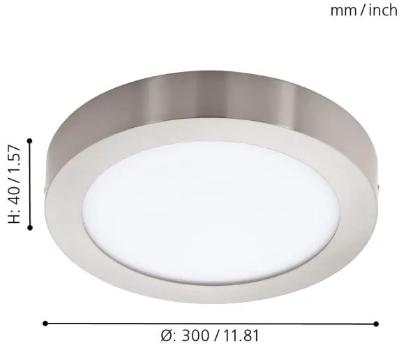 Eglo 96678 - LED RGBW Stmívatelné stropní svítidlo FUEVA-C LED/21W/230V BT